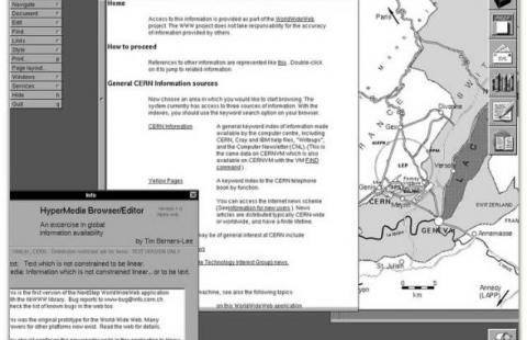 The birth of the World Wide Web | timeline.web.cern.ch